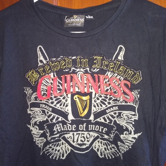 Guinness | Shirts | Guinness Tshirt Official Merch Party Beer Logo ...